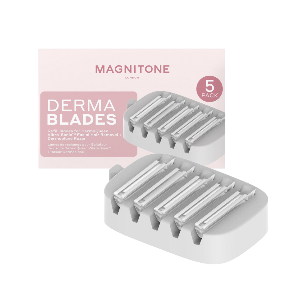 DermaBlades DermaQueen Replacement Blades (5 Pack) | MAGNITONE